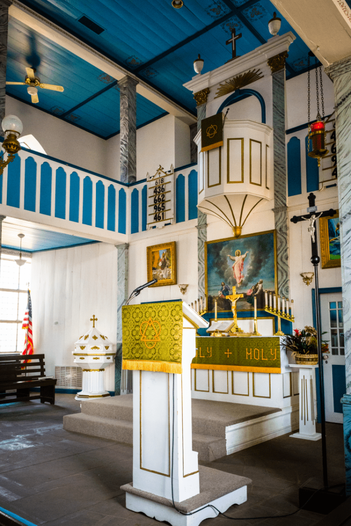 Saint Paul's Lutheran Church - Serbin, Texas - Lone Star Back Roads